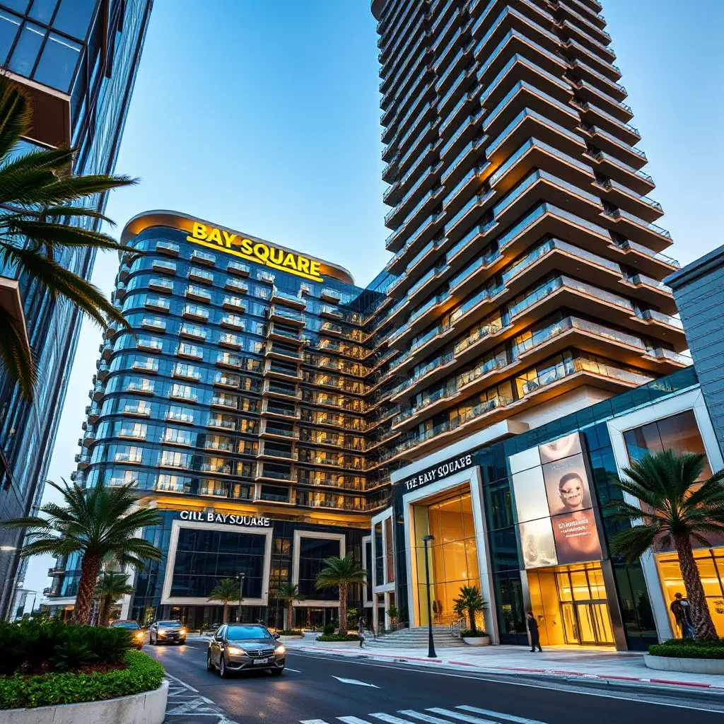 Exploring Dubai's Bay Square Building: An Architectural Marvel
