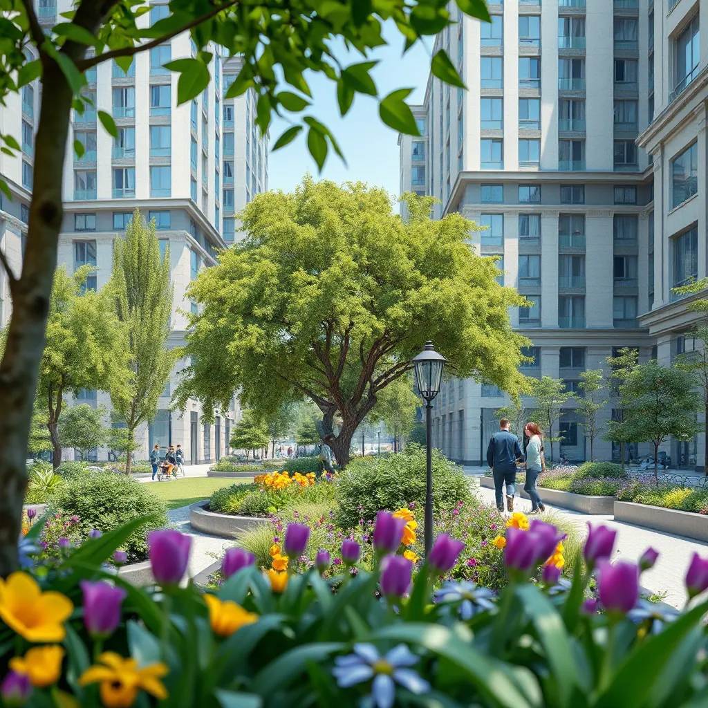 Global Green View: Sustainable Living in Cities