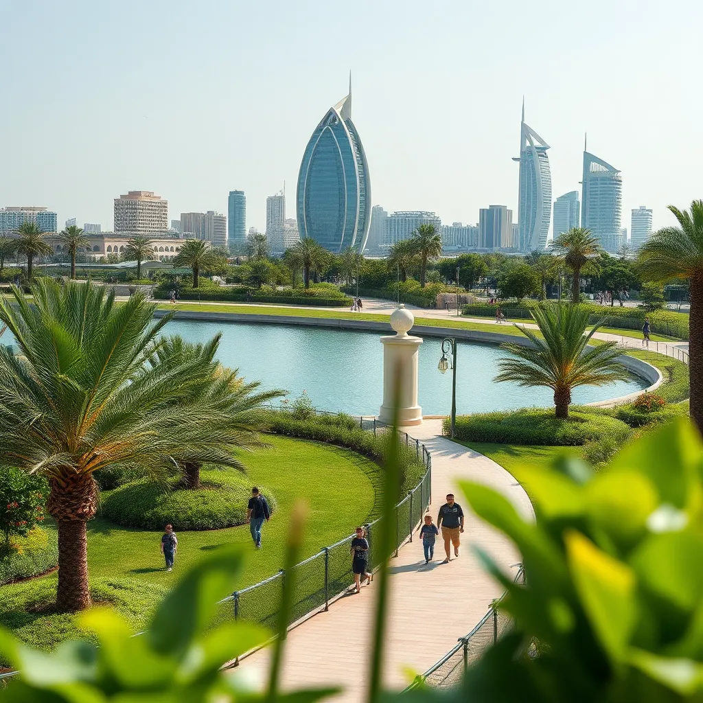 Jaddaf Waterfront Park: A Detailed Exploration