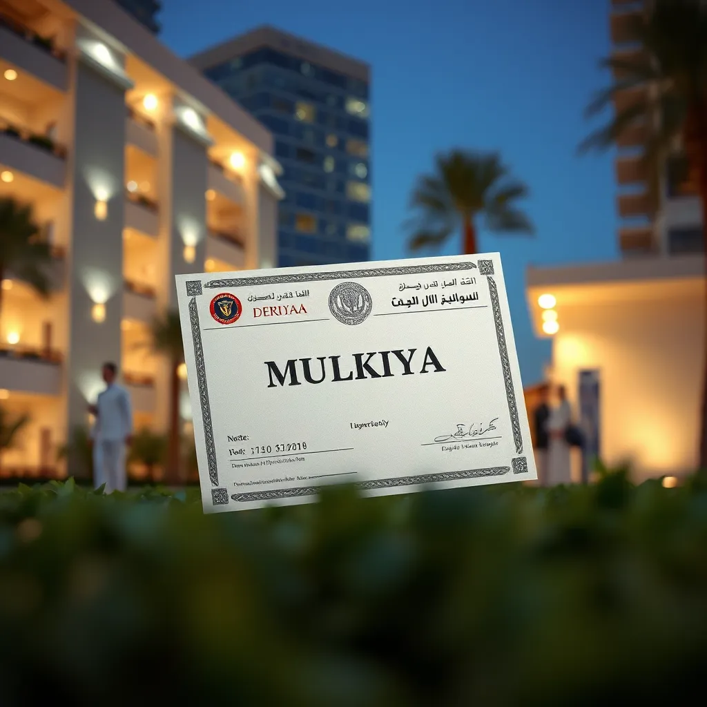How to Obtain Mulkiya Online in Dubai